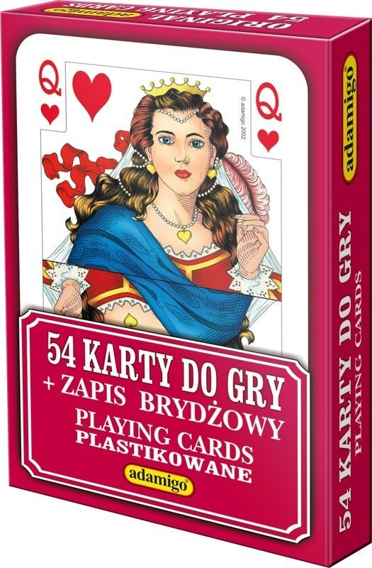Karty Standard 54 listki - SeniorLux